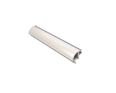 BC012 - Parclose bombée profondeur 13,9 mm : produit pvc Socredis
