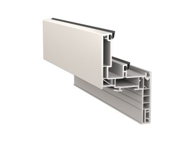 M651 - Parclose pour châssis fixe - vitrage de 28 mm : produit pvc Socredis