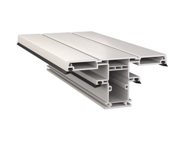 M651 - Parclose pour châssis fixe - vitrage de 28 mm : produit pvc Socredis